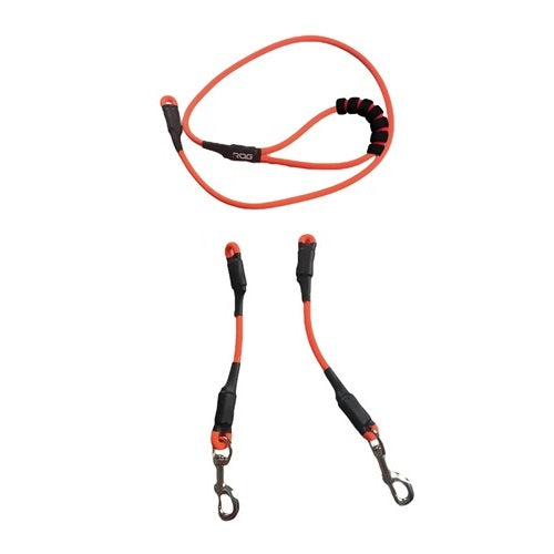 Laisse chien de chasse RoG® Track 120 cm | À multi-coupleurs