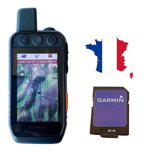 Cartes Garmin - Pro Topo A200 | Alpha 100 - Version française